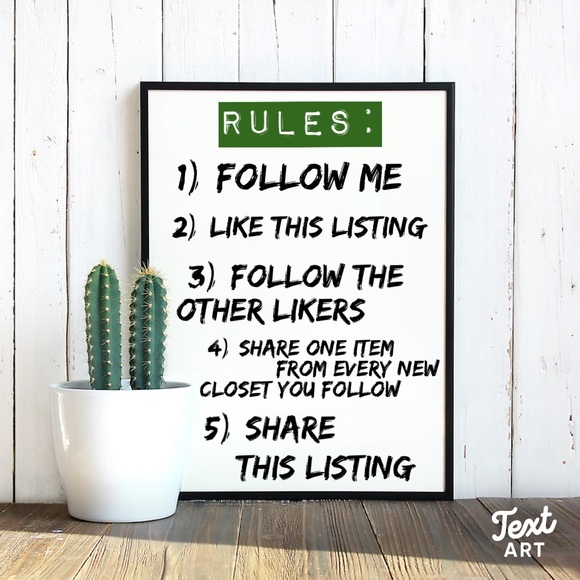 Others Follow | Other | Follow Game | Poshmark